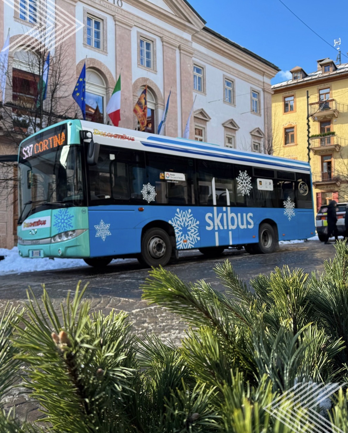 Ski Bus | Come raggiungere Tofana senza auto | Freccia nel Cielo